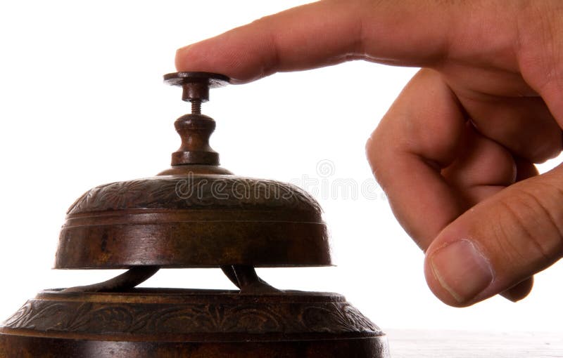 Service Bell stock photo. Image of office, blank, bellboy - 7735714