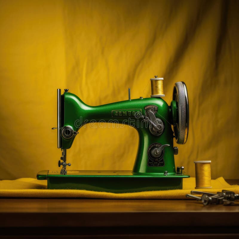 An antique sewing machine stock image. Image of domestic - 278231043
