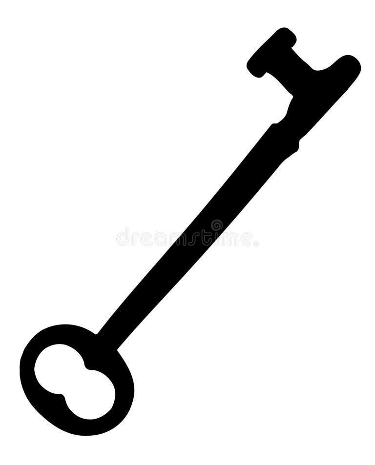Black Skeleton Key Stock Illustrations – 2,221 Black Skeleton Key Stock ...