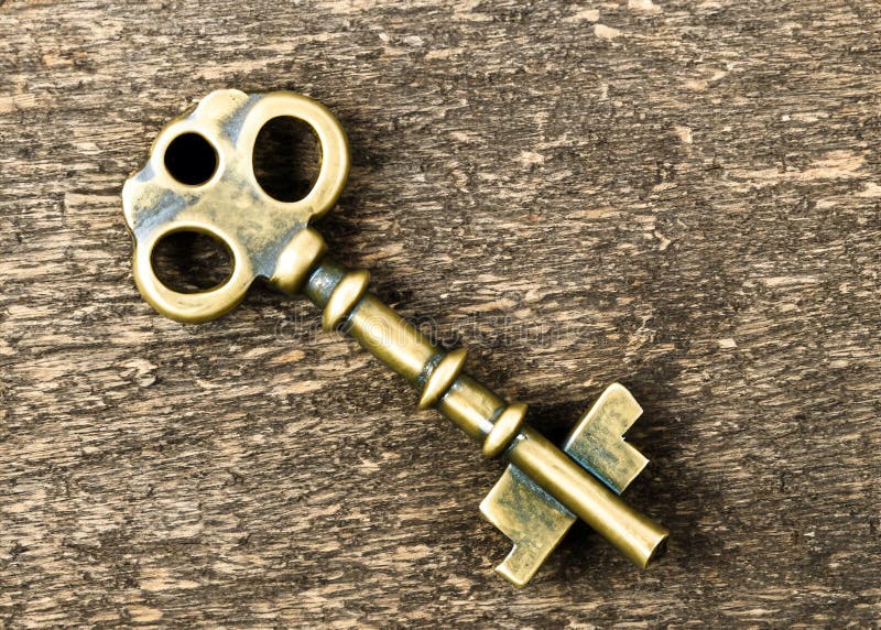 Antique skeleton keys stock illustration. Illustration of necklace ...