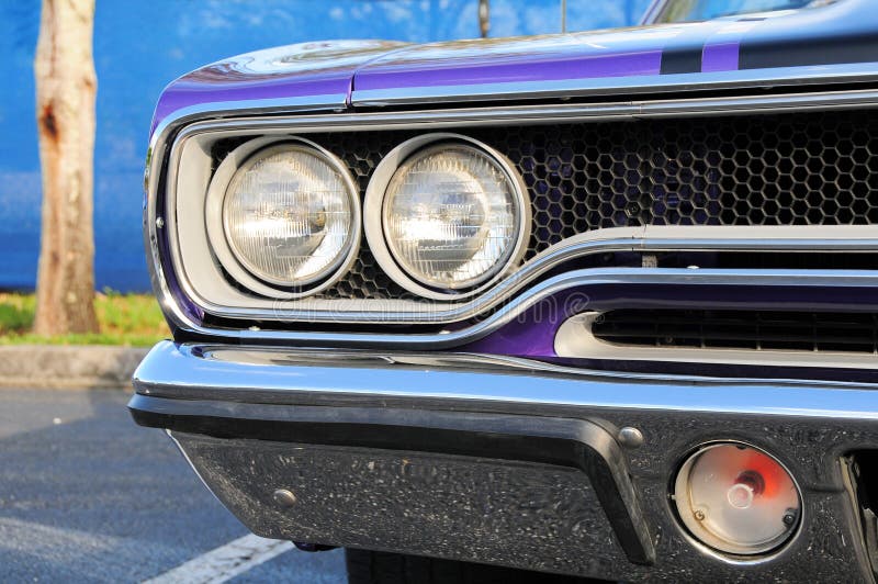 Antique Sports Car Front Right Stock Photo - Image of classic, colour ...