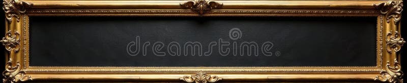 Antique Square Gold Frame; Heavy Baroque Detailing , Stylish, Pattern ...