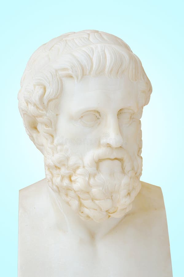 Statue of Sophocles stock image. Image of male, historic - 30237761