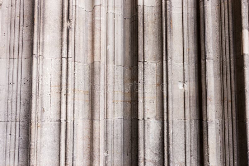 Stone Column In Wall Texture Stock Photo - Image of stone, wall: 42892138