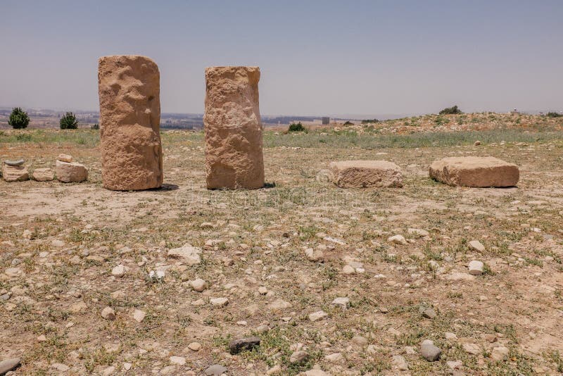 Antique Stone in Cyprus Temple Stock Image - Image of view, religion ...