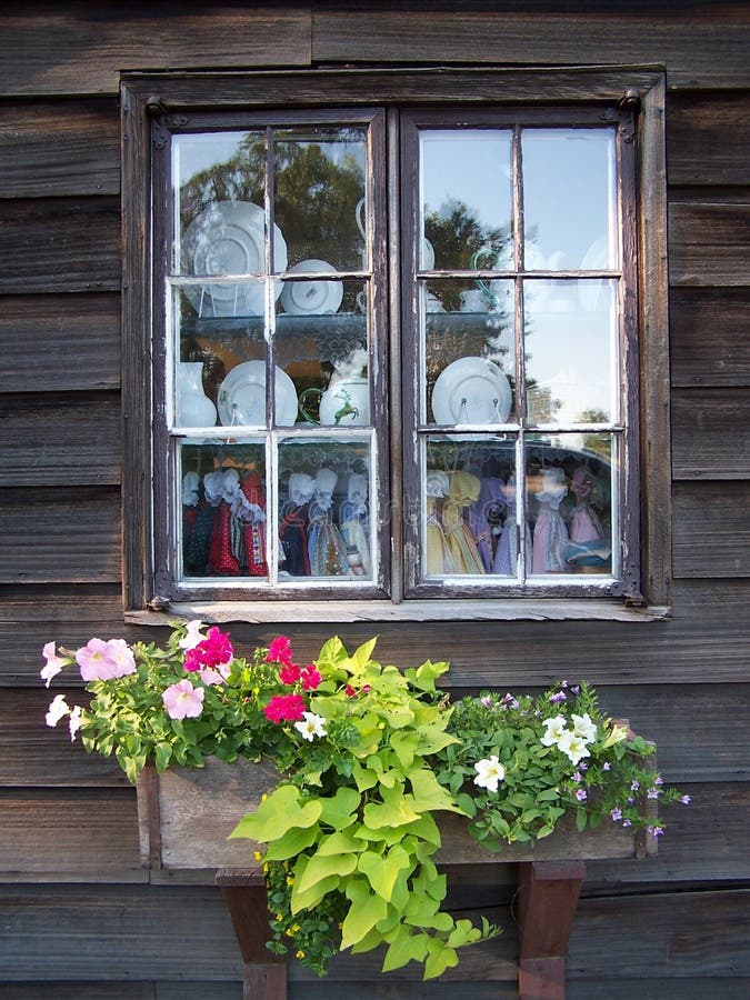 Antique Store Window stock photo. Image of antique, contianer - 1033050