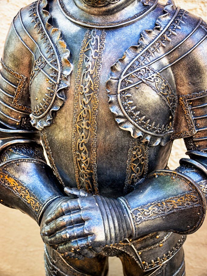 Antique suit of armor stock photo. Image of majestic - 31141164