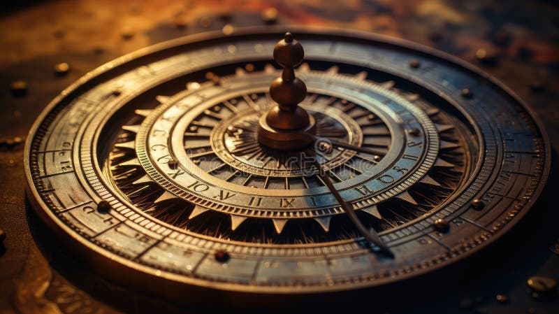 Antique sun vintage stock illustration. Illustration of markings ...