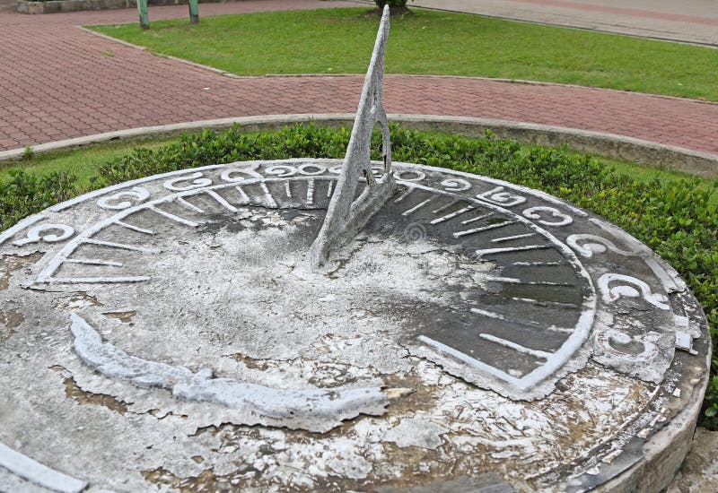 Antique Roman sundial stock photo. Image of antique - 140596760