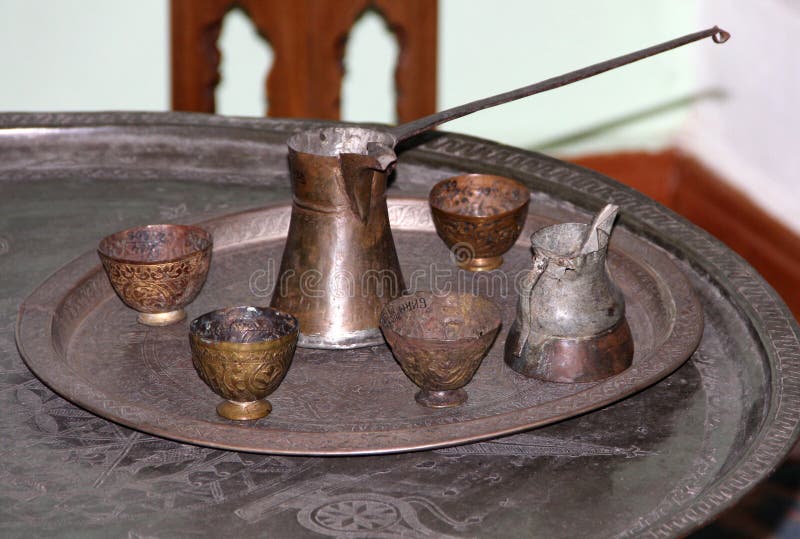 Antique tableware stock image. Image of tray, retro, milk - 38631931