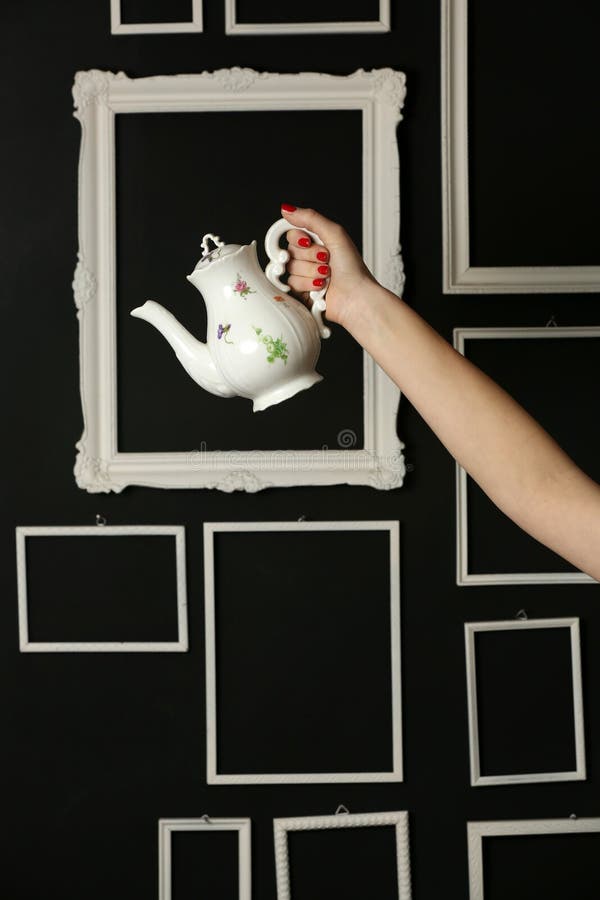 Antique teapot stock photo. Image of liquid, exhibition - 47360348