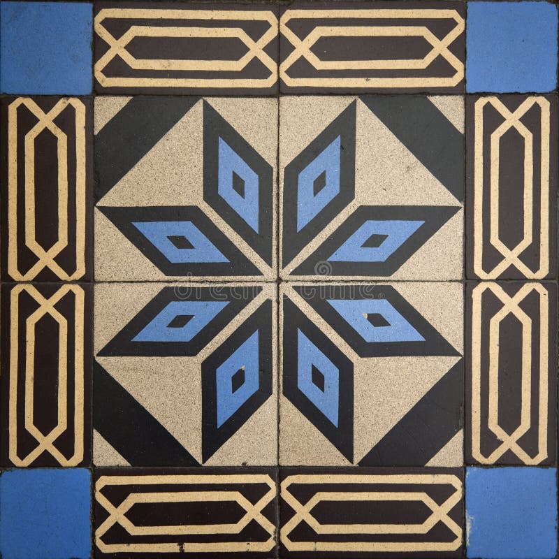 Vietnamese tiles stock photo. Image of classic, detail - 23542058