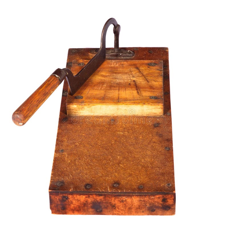 Antique Tobacco Leaves Chopper Stock Photo - Image of chopper, plant ...