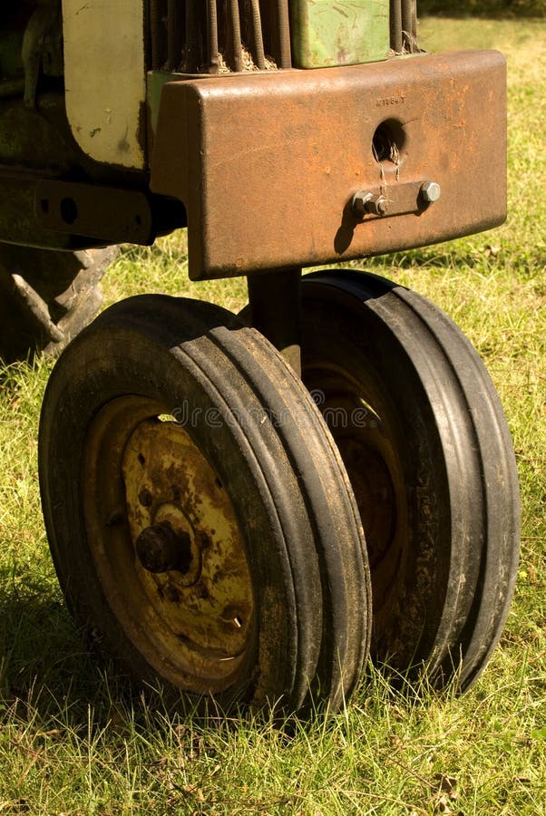 Antique tractor wheels stock photo. Image of cracked, worn - 1468838
