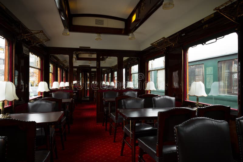 Interior of a Pullman Train of 1930 S Stock Image - Image of engine ...