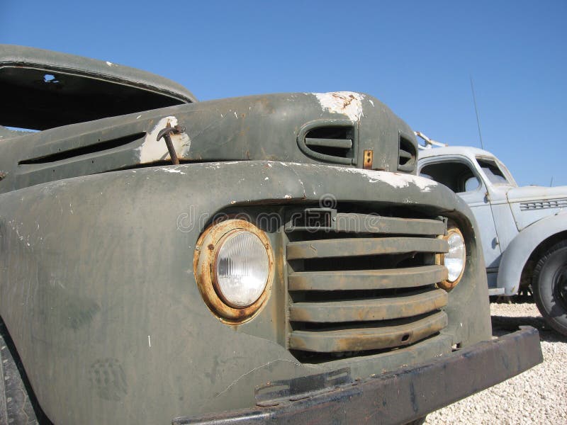 Antique Truck stock image. Image of front, obsolete, daylight - 3071907