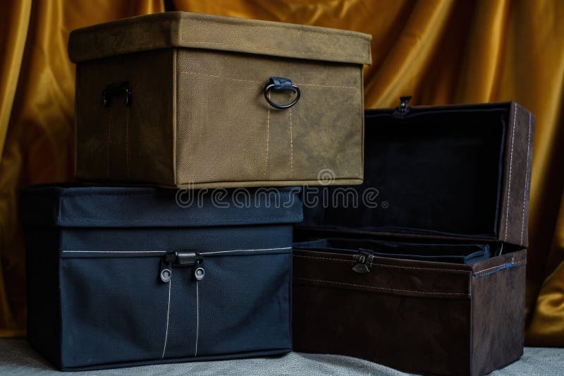 Antique Trunks stock photo. Image of storage, pieces - 363217138