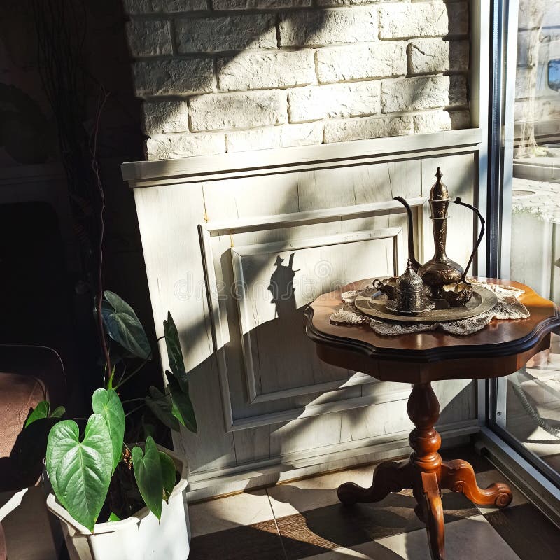 Antique Turkish Coffee Set stock photo. Image of believe - 3659172