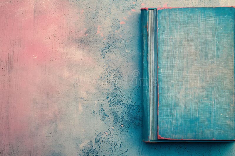 Antique Turquoise Book Cover Stock Illustration - Illustration of ...