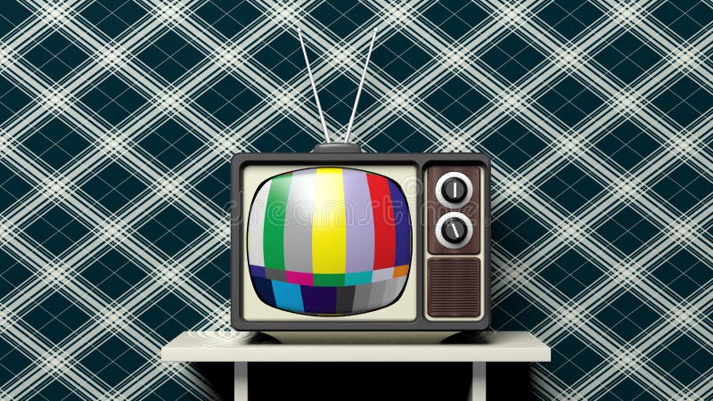 Old Tv Color Static