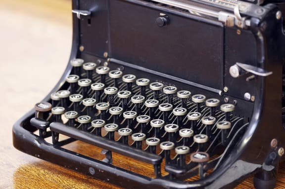 Antique type machine stock image. Image of communication - 2222475