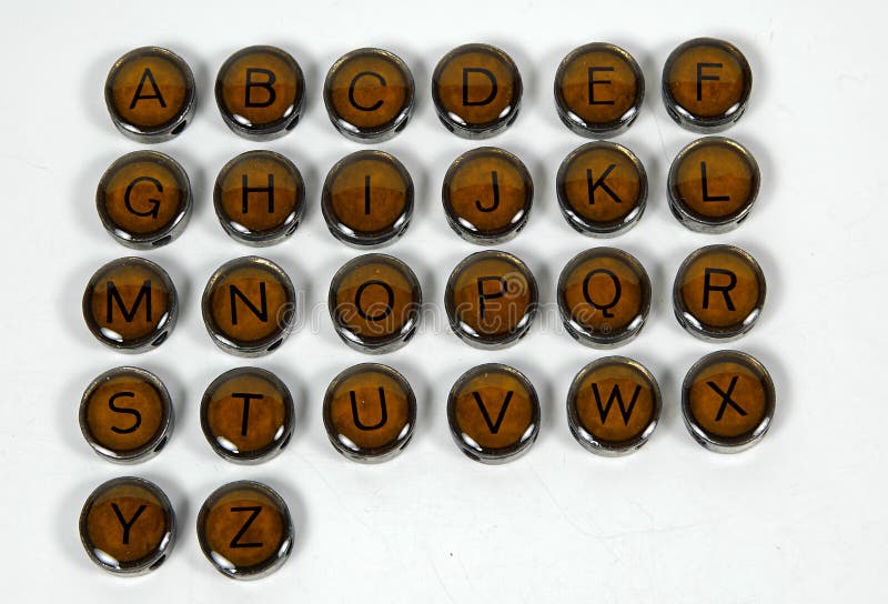 Antique Typewriter Keys stock image. Image of retro, design - 24927
