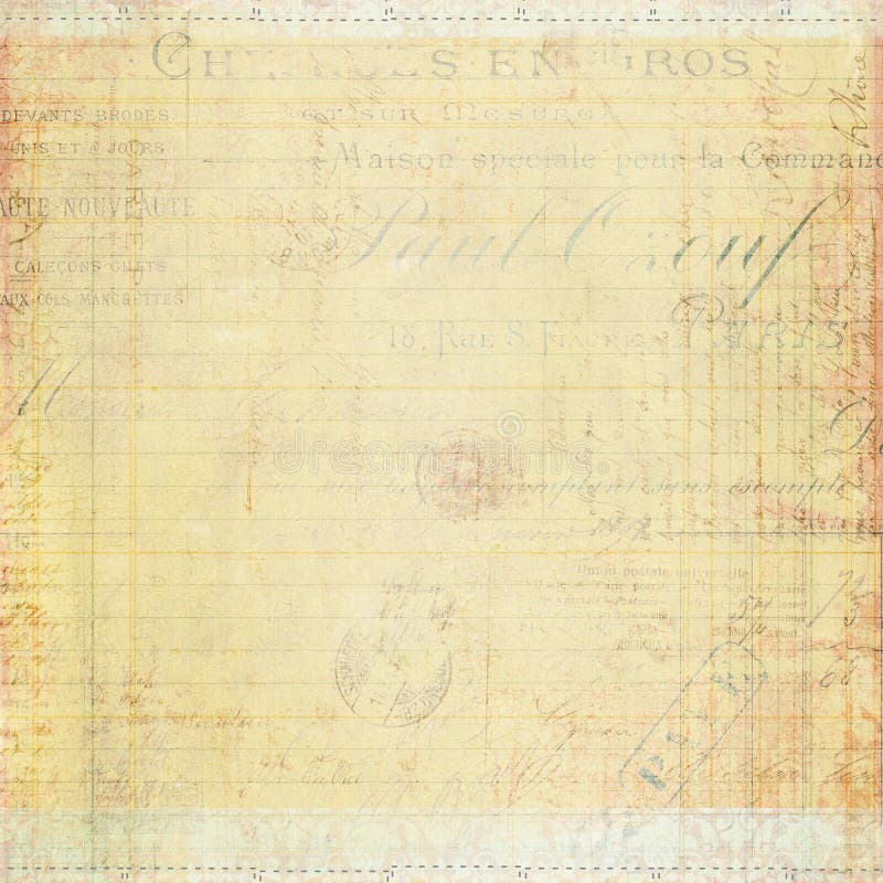 Antique Vintage Grungy Textured Paper Stock Photo - Image of wedding ...