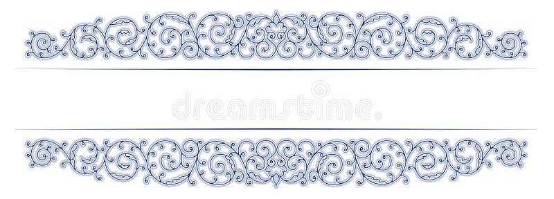 Antique Vintage Lace Border Stock Vector - Illustration of elegance ...