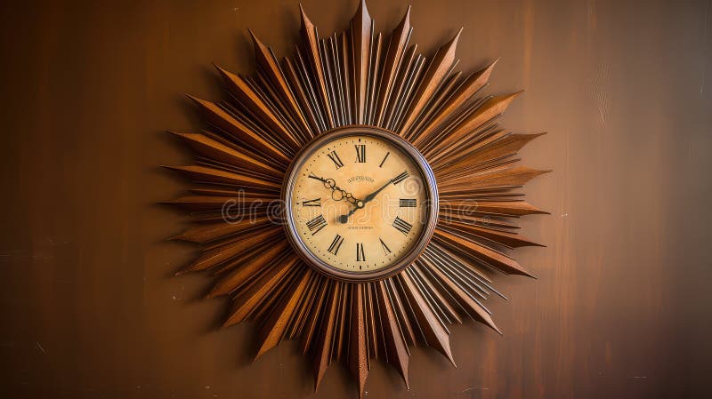 Antique vintage sun burst stock illustration. Illustration of warm ...