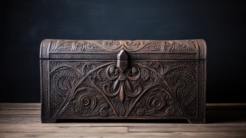 Antique Vintage Wood Pattern Stock Illustration - Illustration of ...