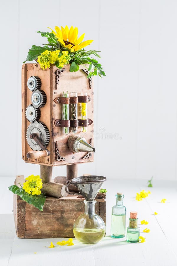 Antique Virgin Oil Machine in Old Basement Stock Photo - Image of ...