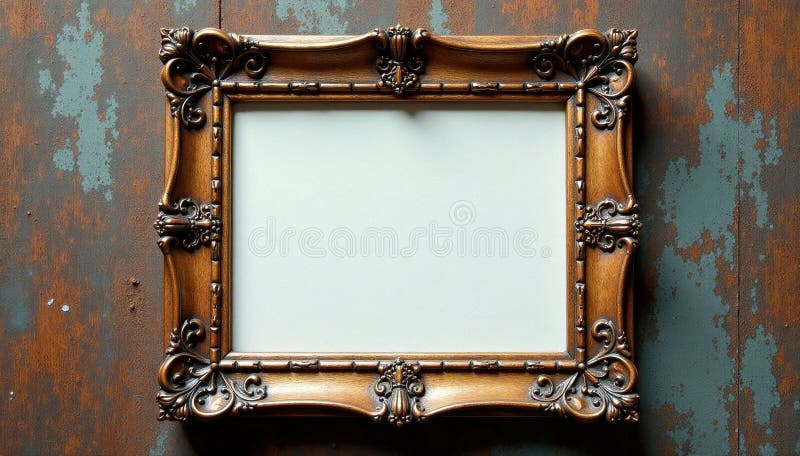 Antique Wood Picture Frame, Weathered Texture, Aged, Craft, Design ...