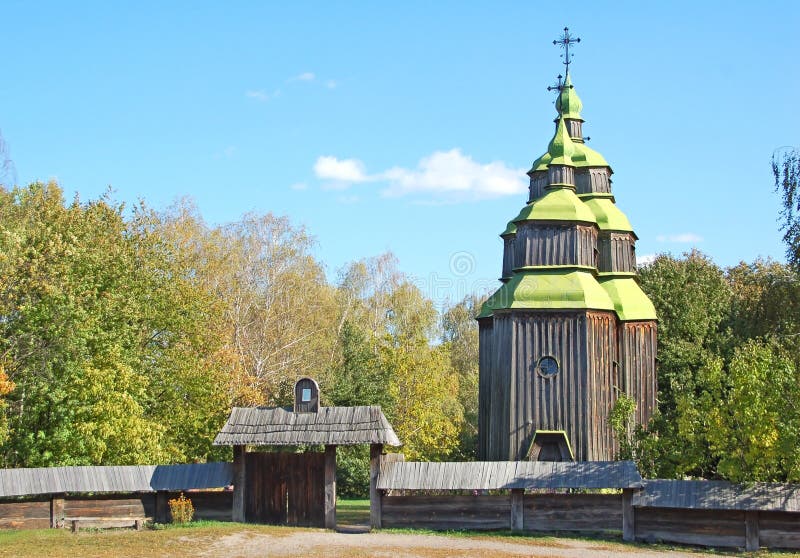 Antique wooden church stock photo. Image of church, ancient - 17204876