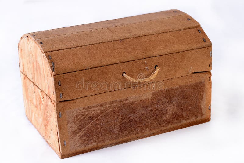Antique Wooden Pirate Chest Box Stock Image - Image of antique, ancient ...
