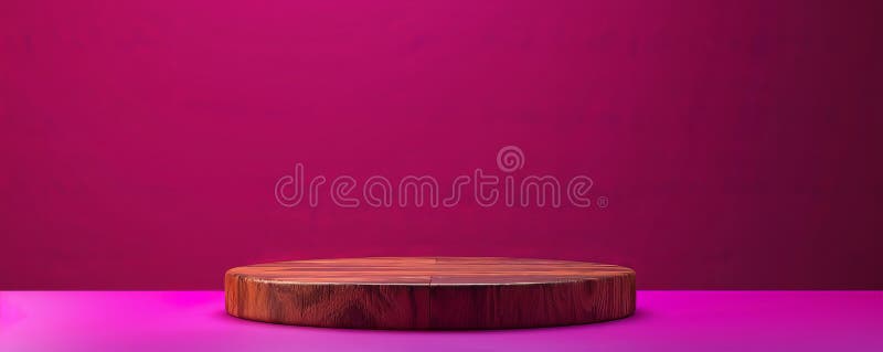 Antique Wooden Podium With A Smooth Polished Surface Ideal For Presenting Luxury Goods Set