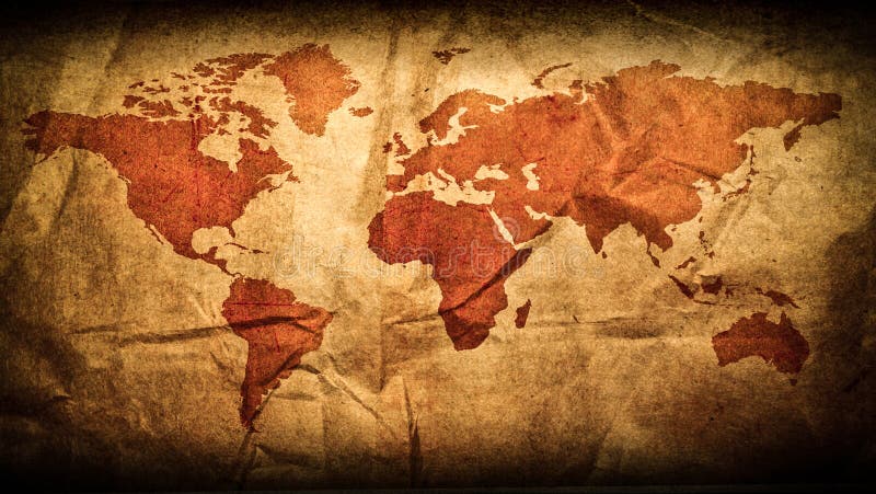 378 Golden World Map Grunge Stock Photos - Free & Royalty-Free Stock ...