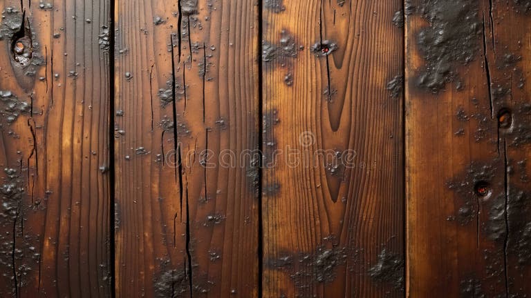 Antique Worn Wooden Table Texture, Deep Scratches, High Quality Image ...