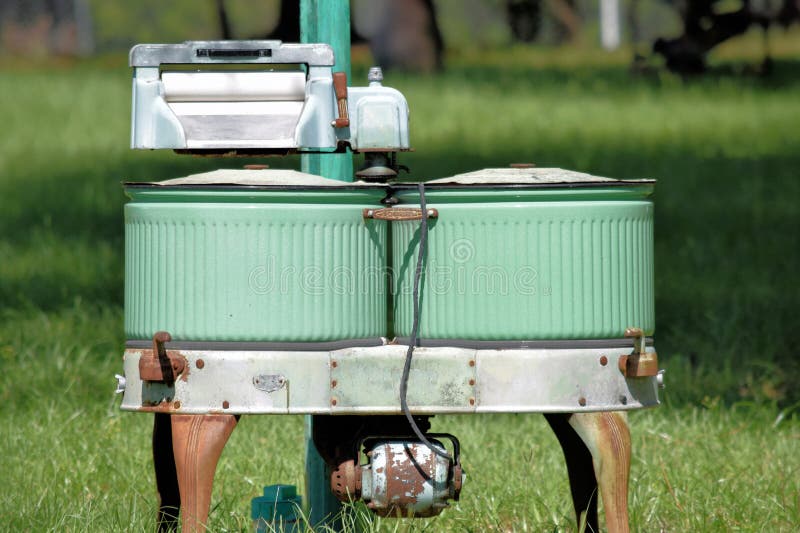 Old Wringer Washing Machine Stock Photos - Free & Royalty-Free Stock ...