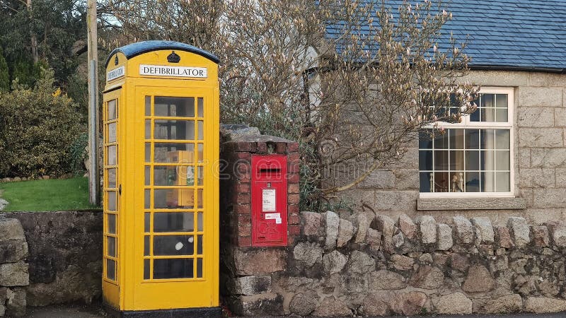 143 Antique Yellow Telephone Box Stock Photos - Free & Royalty-Free ...
