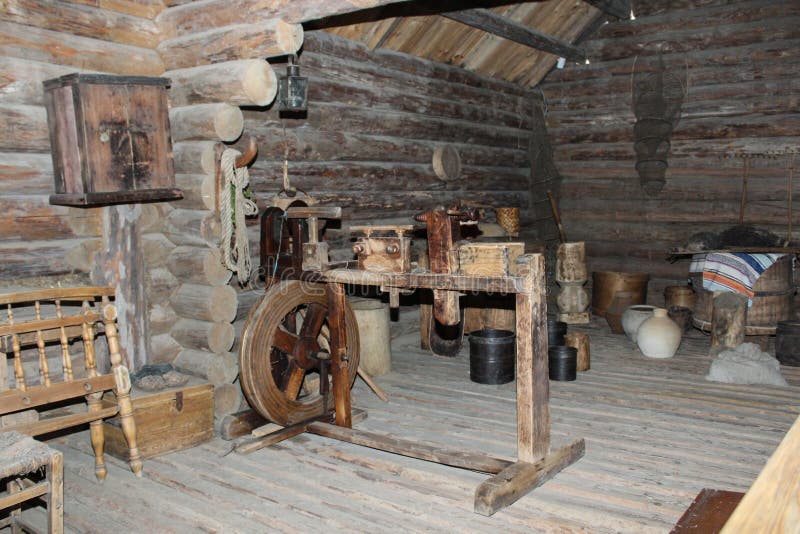 Antiques in the interior. editorial photography. Image of fashioned ...