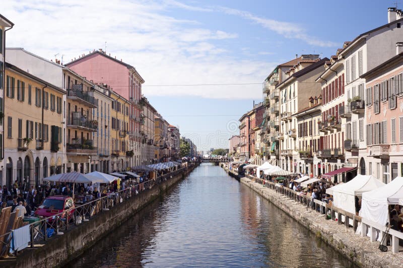 Antiques Market in Milan, Italy Editorial Photo - Image of europe ...