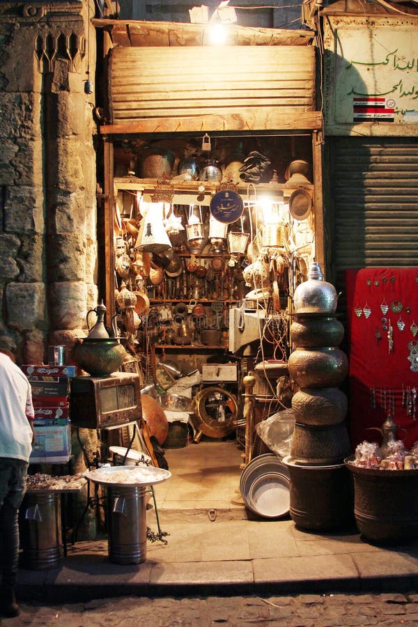 Antiques in Old Market in Cairo in Egypt in Africa Editorial Image ...