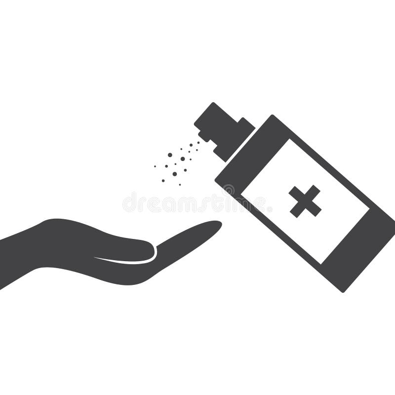Antiseptic Disinfectant - Vector Stock Illustration Stock Illustration ...