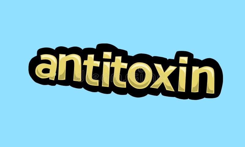 Antitoxin Writing Stock Illustrations – 1 Antitoxin Writing Stock ...