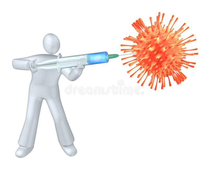 Antivirus stock illustration. Illustration of deadly, influenza - 9265369