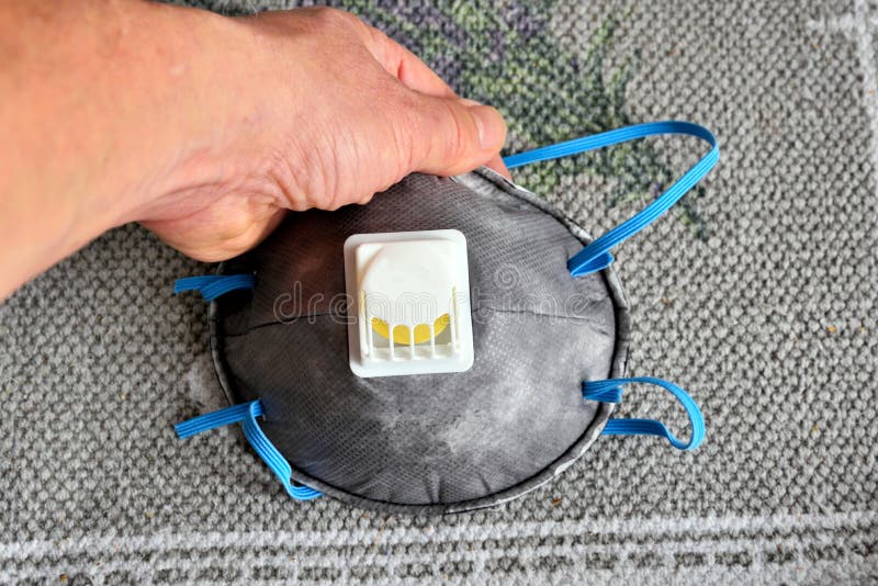 Antivirus protective mask stock image. Image of filter - 175690189