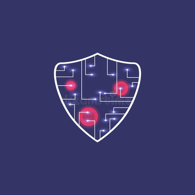 Antivirus vector icon stock vector. Illustration of protect - 158175209