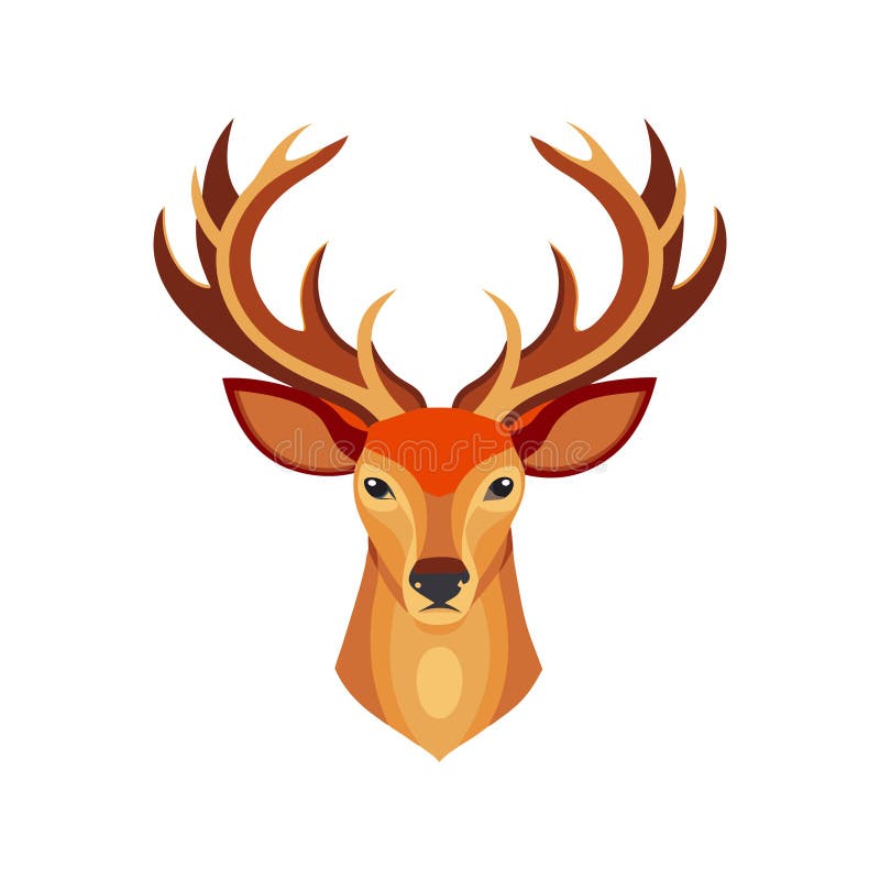 Antler design vector. stock vector. Illustration of download - 341039192