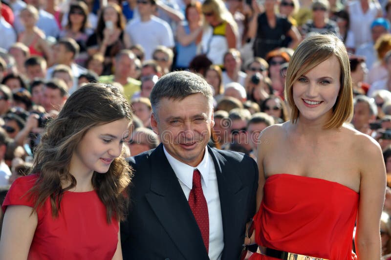 Anton Tabakov and His Wife and Daughter Editorial Stock Image - Image ...