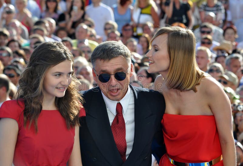 Anton Tabakov and His Wife and Daughter Editorial Photography - Image ...